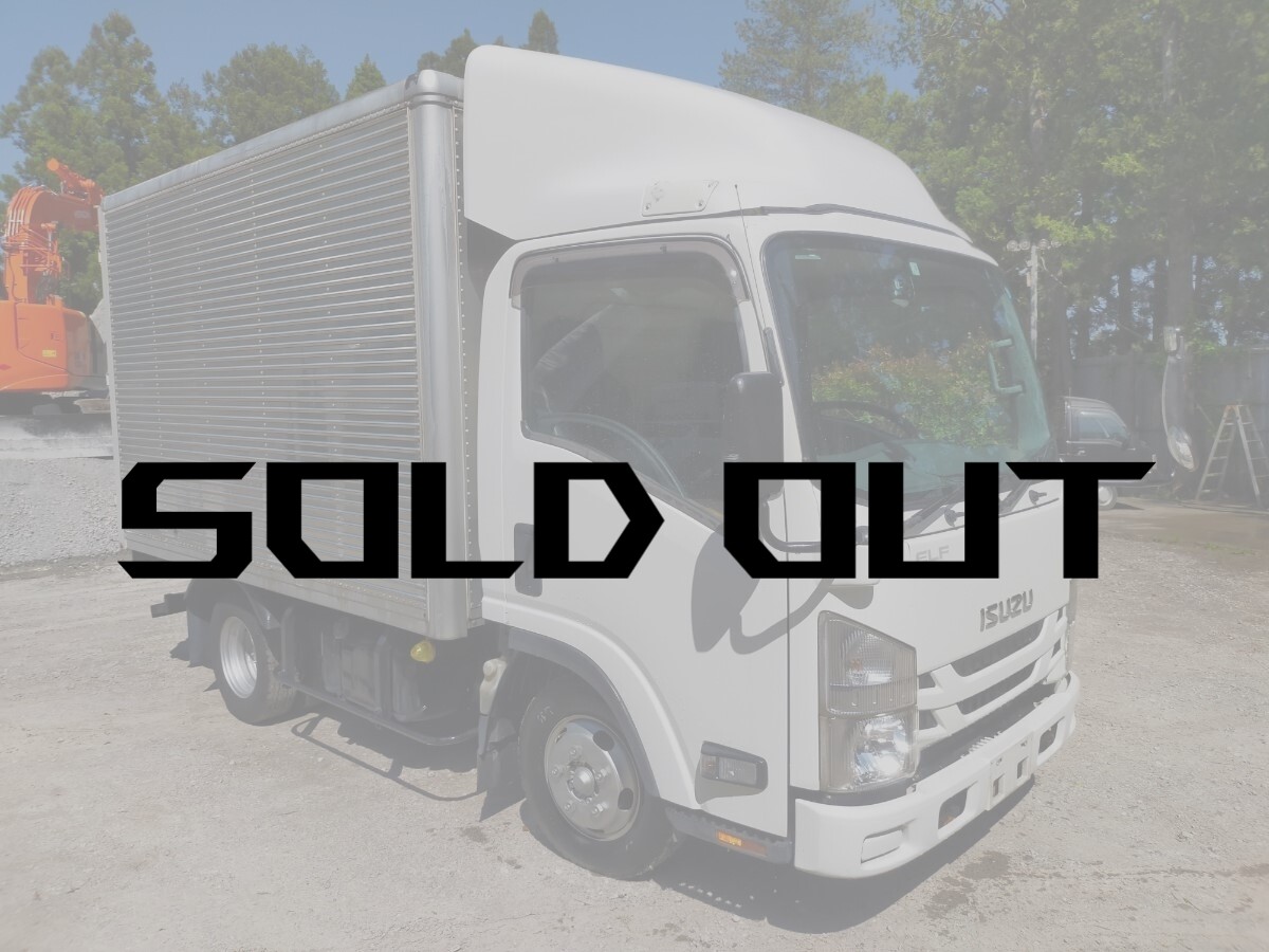 【売却済】H28 いすゞ エルフ10尺 アルミバンオートマ | 株式会社YST